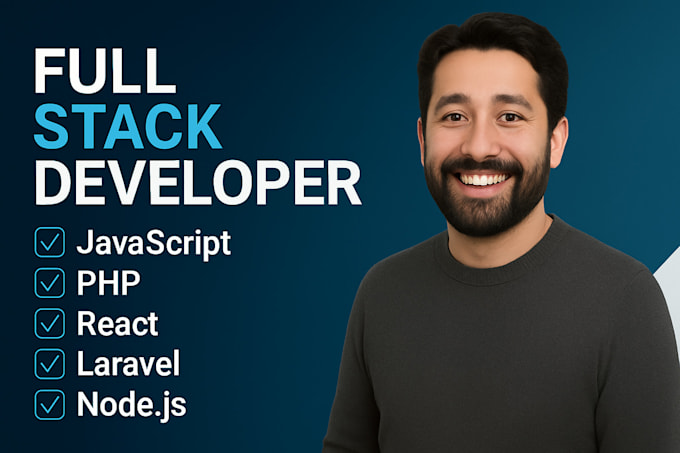 Be your full stack developer by Maims_23 | Fiverr