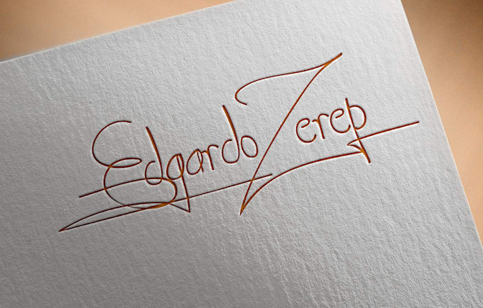 Make real handwritten signature logo, handmade unique design by ...