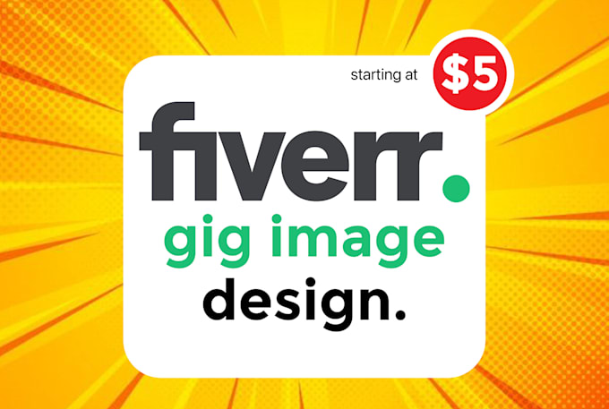 Design eyecatching fiverr gig image, thumbnail, image cover by ...