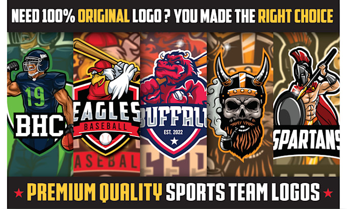 Design a mascot logo for sports team or esports gaming team by Dexter ...