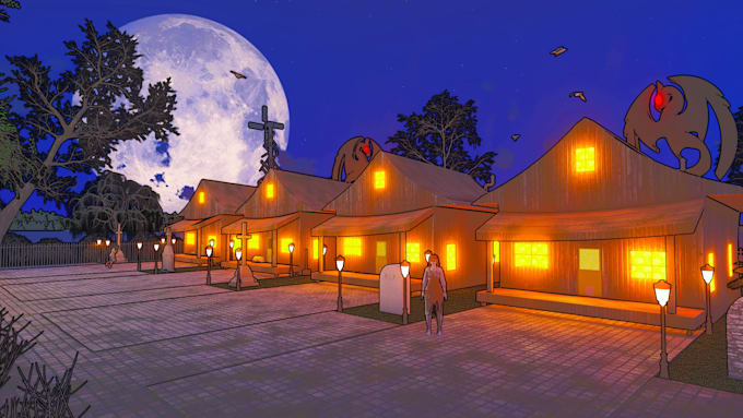 Design your metaverse house, nft architecture art by Alisdesign | Fiverr