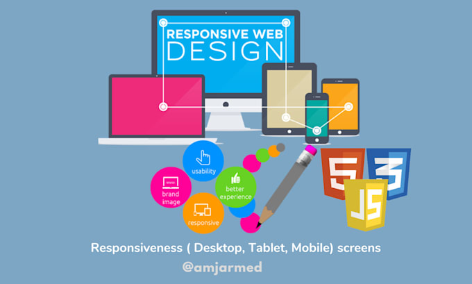 Be Your Front End Web Developer Html5 Css3 Js Bootstrap By Medomj 
