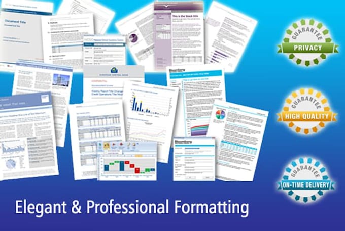 Format a your doc file, thesis,desirtation,banner by Abduljabbar3378 ...