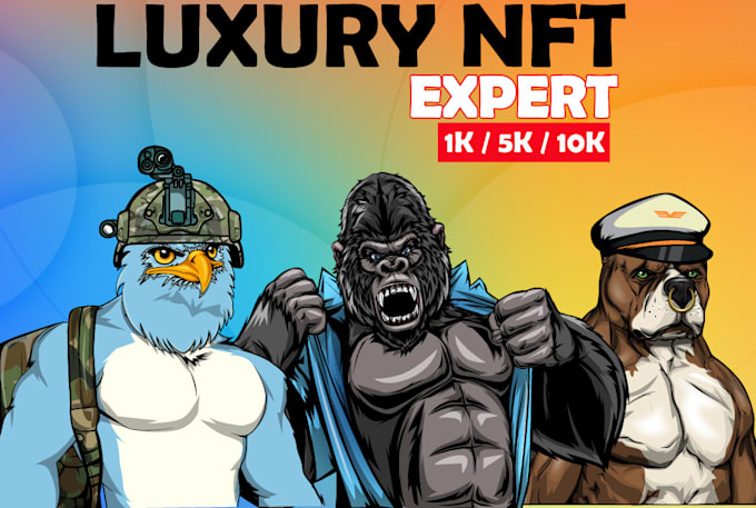 Create custom nft art collection by Eliza_design92 | Fiverr