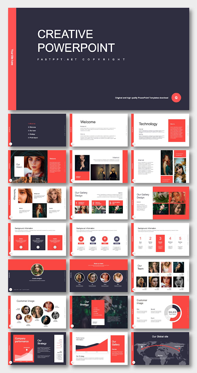 Create a stunning powerpoint presentation by Imanebenamou191 | Fiverr