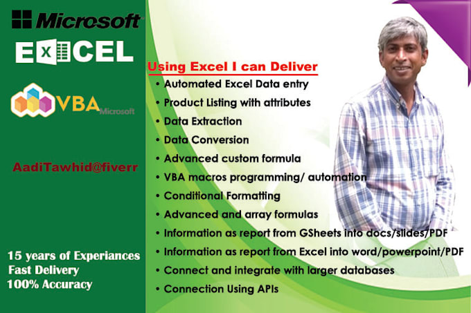 Do Excel Automation Excel Vba Excel Macro Excel Formula By 4464