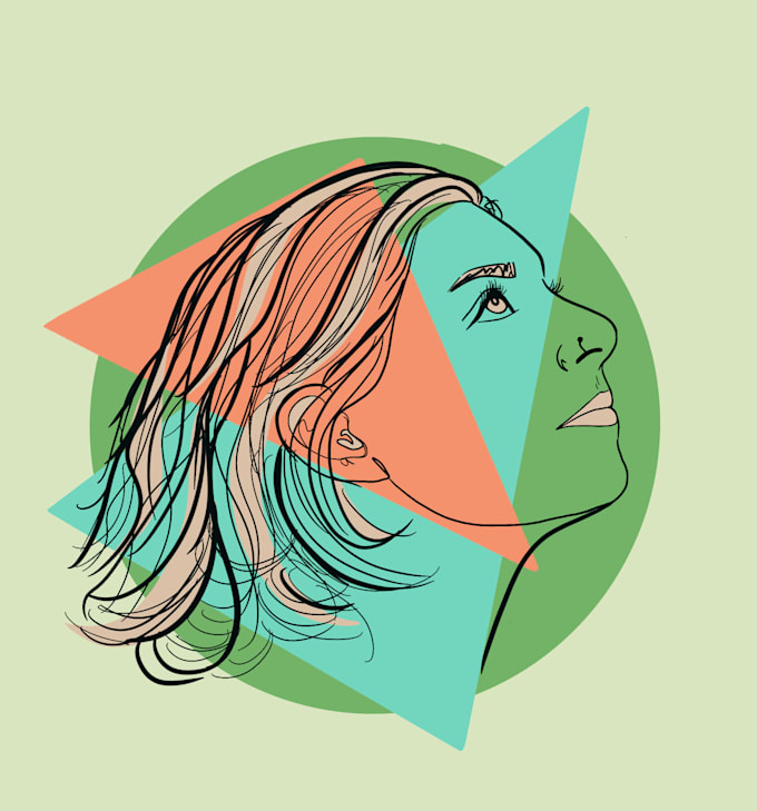 Create simple and nice digital portraits for you by Nessmurrayart | Fiverr