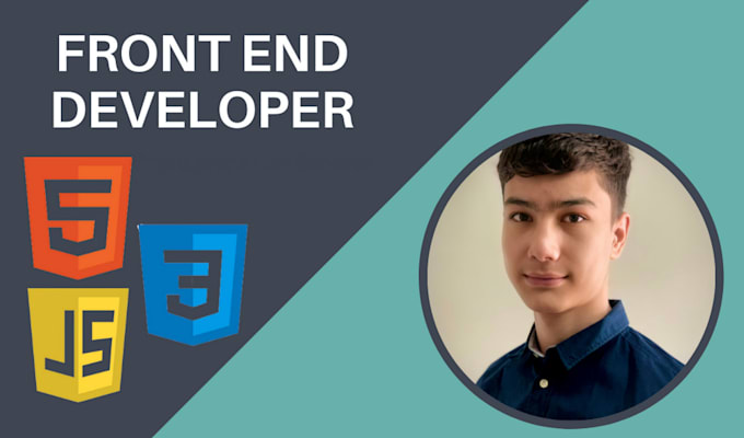 Create a custom coded website with html css js by Zakir234hussain | Fiverr
