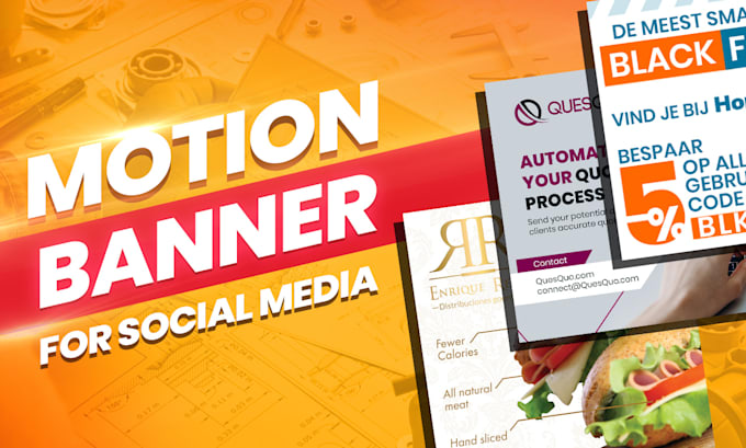 Design stunning motion banner ads for social media by Zeeshanid2007 ...