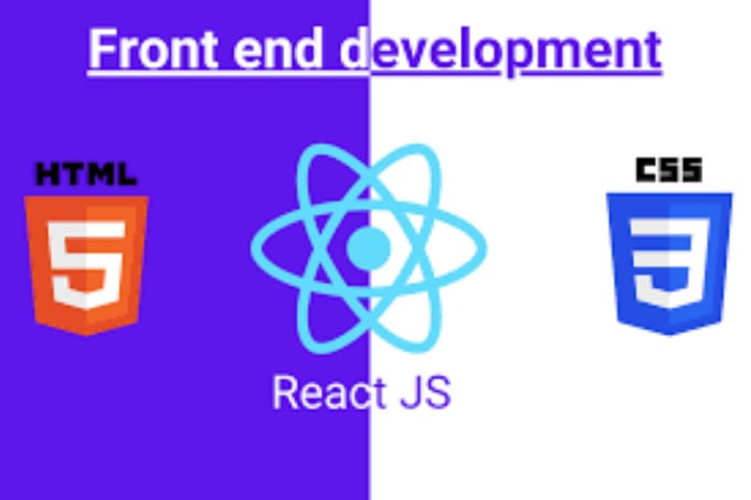 Do frontend development using html css, reactjs by Numanirshad786 | Fiverr