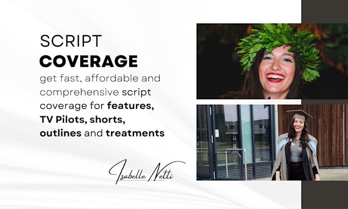 Read your script and provide professional coverage by Isabella_netti ...