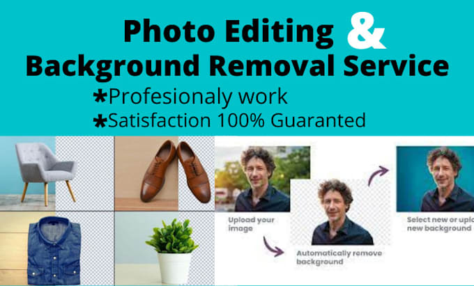 Professionally remove background from image, edit photos and thumbnail ...