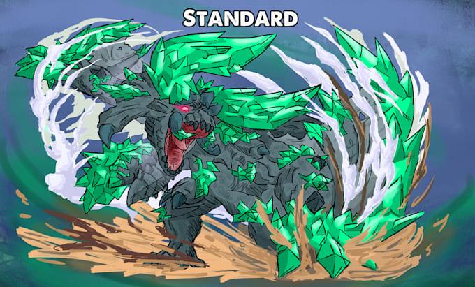 Create your own monster hunter design by Mrkelbi | Fiverr