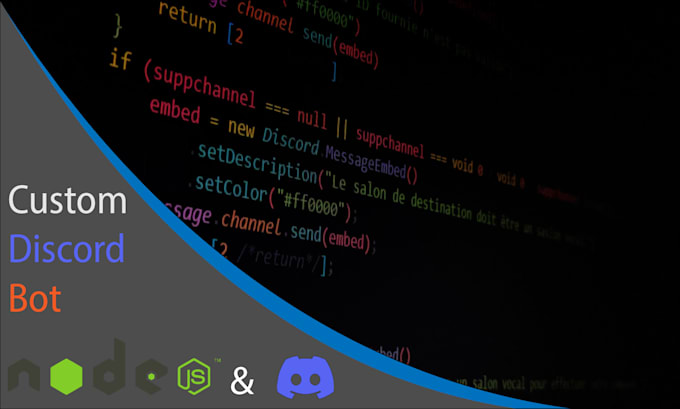 Make a custom discord bot by Thomasbard | Fiverr