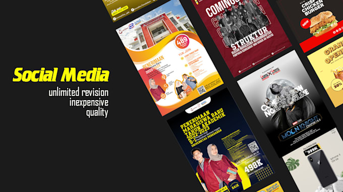 Do creative social mediadesign, post, reels, banner ads by Matfalih ...