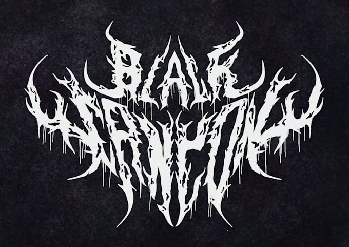 how to draw black metal