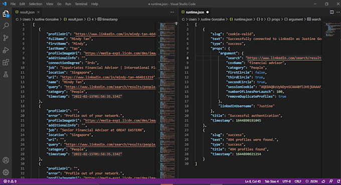 Do linkedin list building by Justinegonzalve | Fiverr