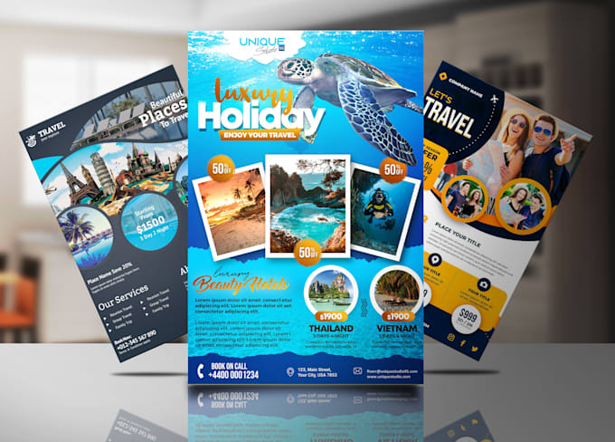 Seaside Day Trip Flyer