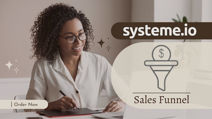 Setup sales funnel, landing page website in systeme io by Lorretayoder ...