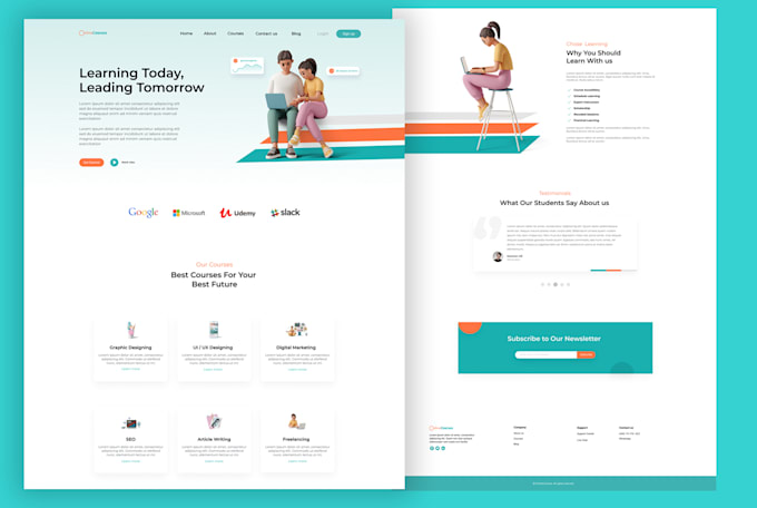 Design eye catching ui ux on figma or photoshop by Mohsinfarooqui2 | Fiverr