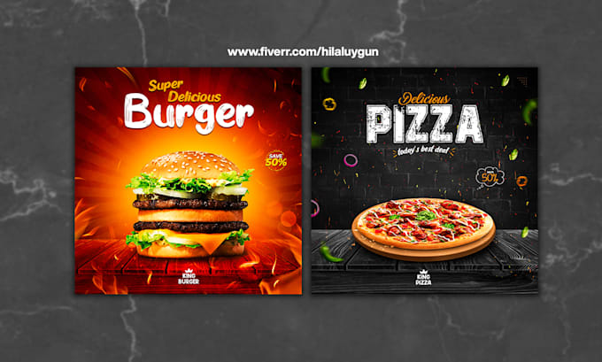 Design impressive banners for your brand and restaurant by Hilaluygun ...