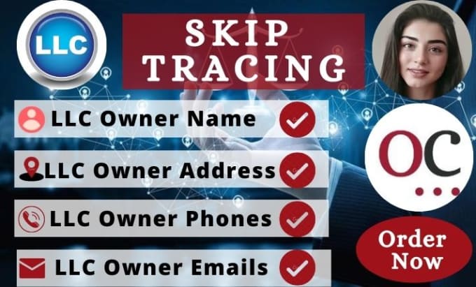 Do skip trace llcs,inc,trusts,business names by Shanta__07 | Fiverr