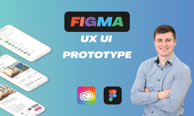 Create ux ui prototypes of mobile screens on figma by Drewfarnsworth ...