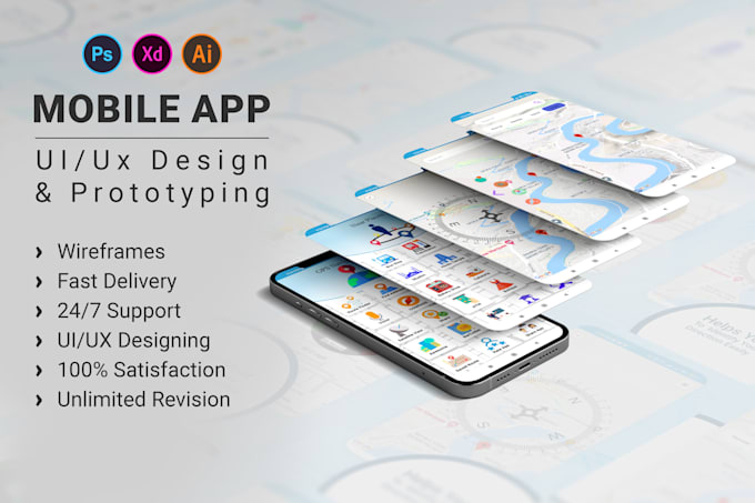Design Mobile App Or Web Ui Ux And Prototype Or Wireframe By Hassan1383 Fiverr