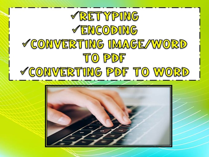 Retype, encode and convert your documents by Angeldust_08 | Fiverr