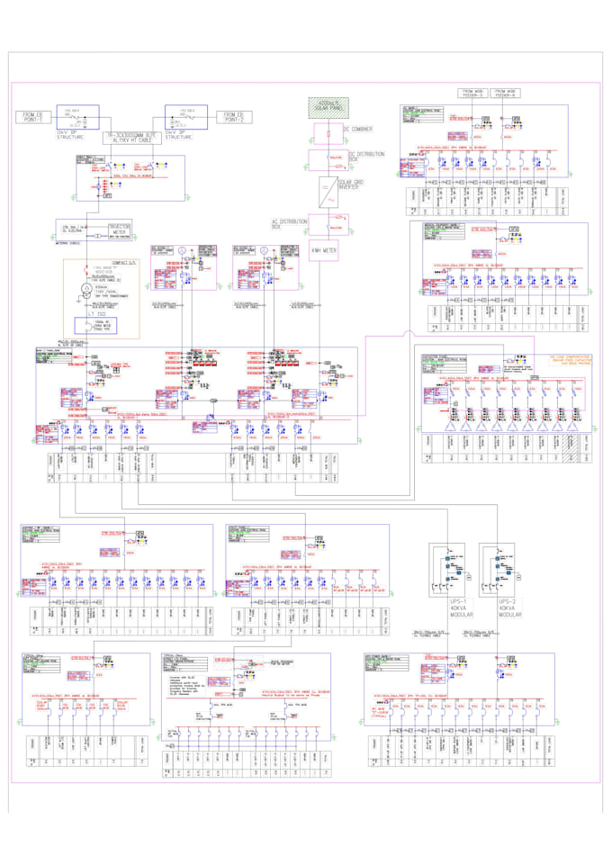 Create an electrical design drawing floor plan using autocad 2d by ...