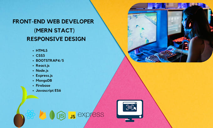 Be a front end web designer and developer in react js by Sourov1333 ...