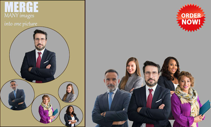 Combine characters from many images into one perfect picture by Eve ...