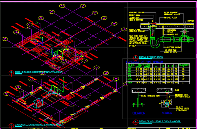 Do plumbing calculation and design drawings by Oel_888 | Fiverr