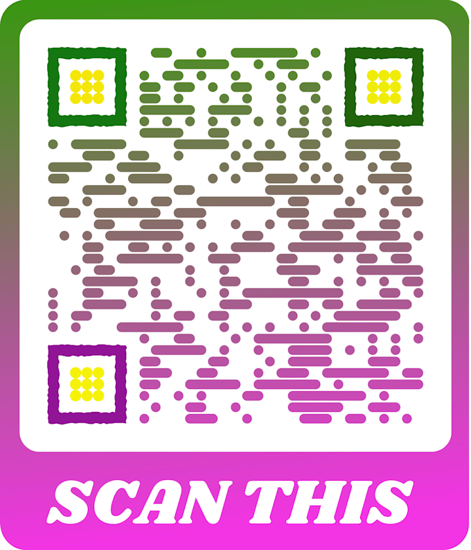 Creat beautiful qr code by Nushshu24 | Fiverr