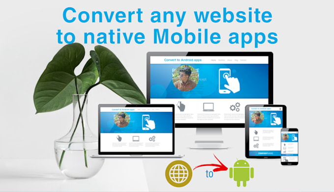 Convert any website to android app by Sbrhossain | Fiverr