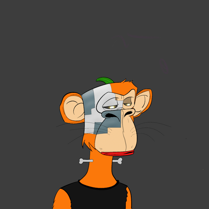 Draw nft cartoons with different accessories by Tessaida7 | Fiverr