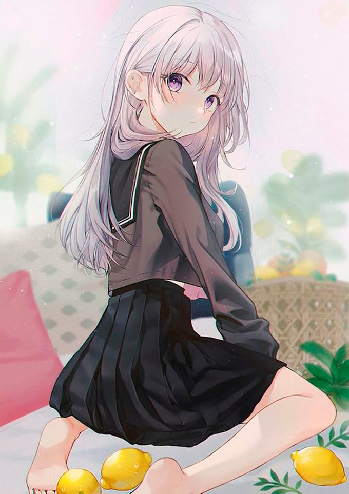 Make professional anime character design by Hopelessiio | Fiverr