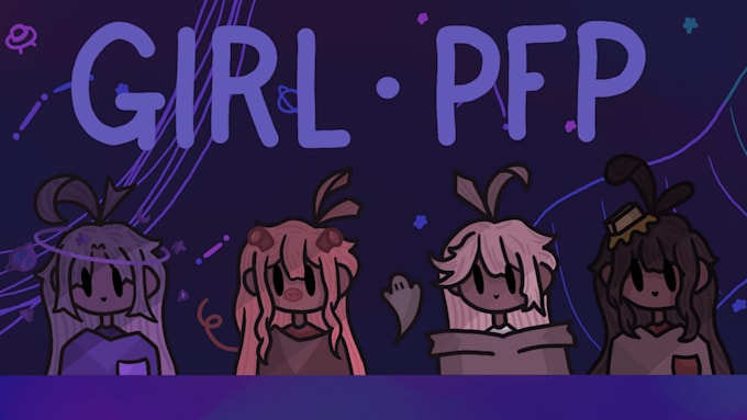 Transparent cute pfp for any platform by Toppyy | Fiverr