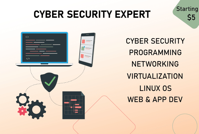 Do tasks on cyber security, cloud, linux, programming and networking by ...