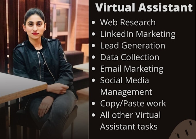 Be your professional virtual assistant and web researcher by Syra ...