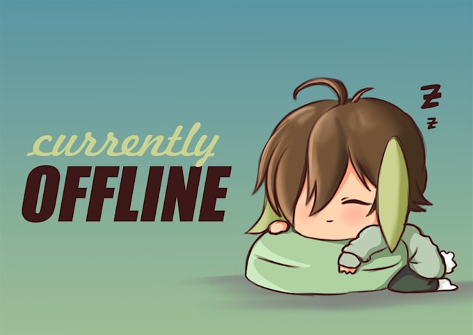 Draw starting soon, offline,brb screens for twitch by Katze_fe | Fiverr