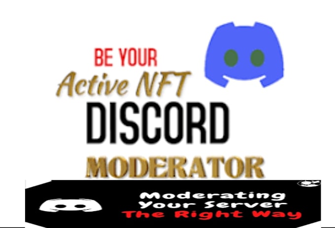 Permanently be your discord server moderator, community management by ...
