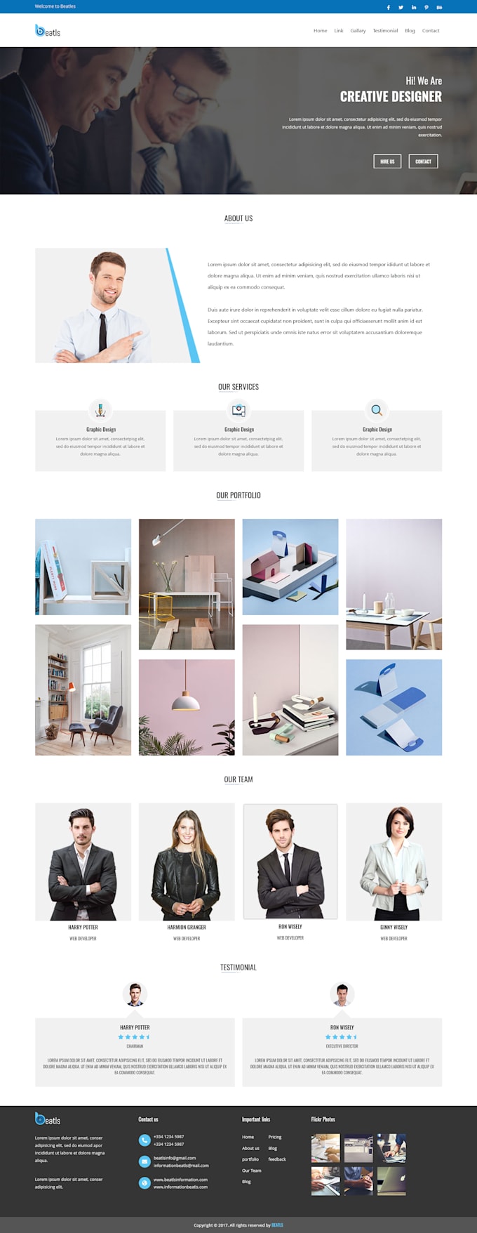 Responsive front end website with bootstrap by Tasnimnaim | Fiverr Responsive front end website with bootstrap by Tasnimnaim | Fiverr