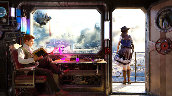 Create 3d scene, simple animation, by Lhagvasuren130 | Fiverr