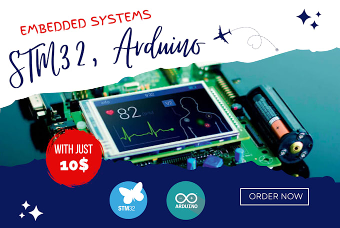 Do embedded system stm32 arduino esp8266 iot projects by Ishak_chergui | Fiverr