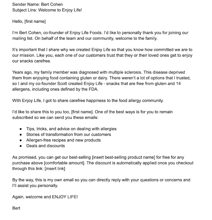 Write engaging and converting welcome email for your brand by Jmvemails ...