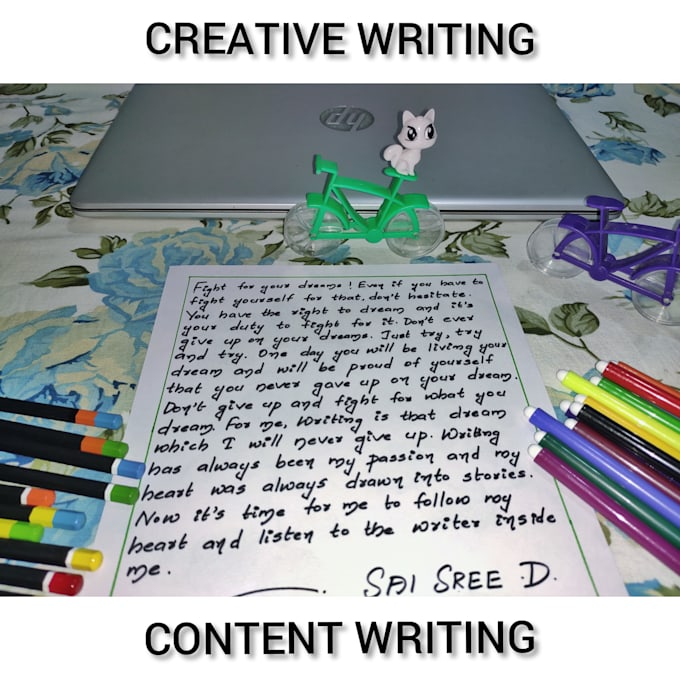 Be creative, be unique and be real by Saisreedileep | Fiverr