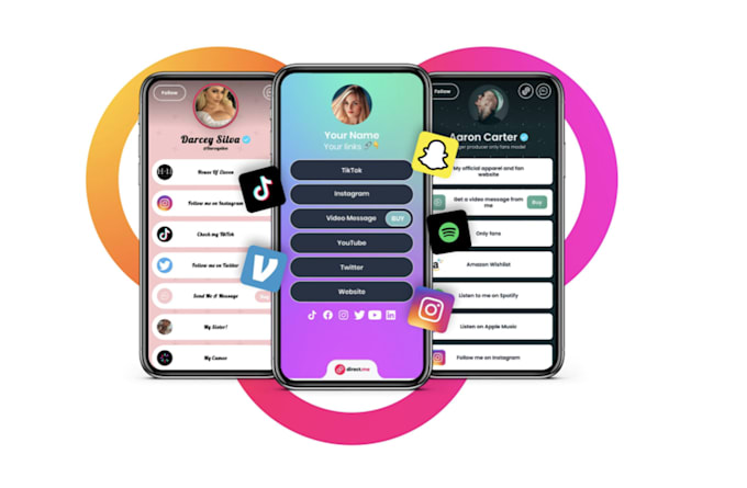 Create cpa linktree landing page for more clicks social media by ...
