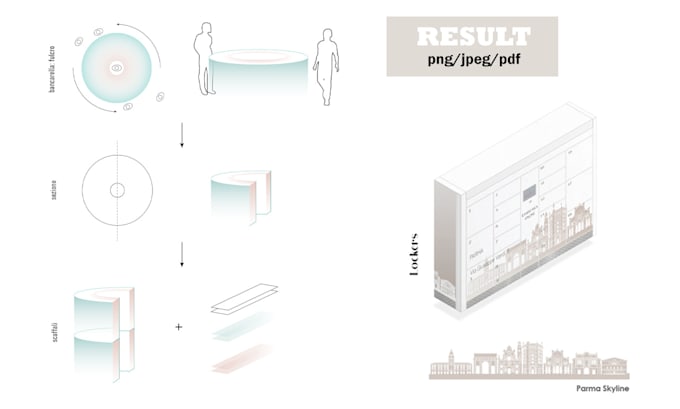 Create product axonometric diagrams by Lightspeedesign | Fiverr