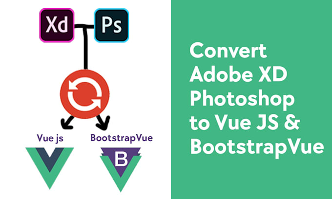 Convert design psd to vuejs or boostrap vue by Kasunsameera903 | Fiverr